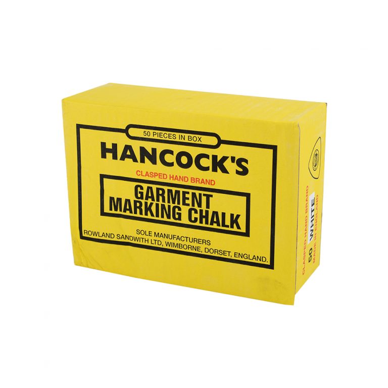 Hancocks Tailors Marking Chalk (12pcs) - Livedale Foam & Sundries Ltd