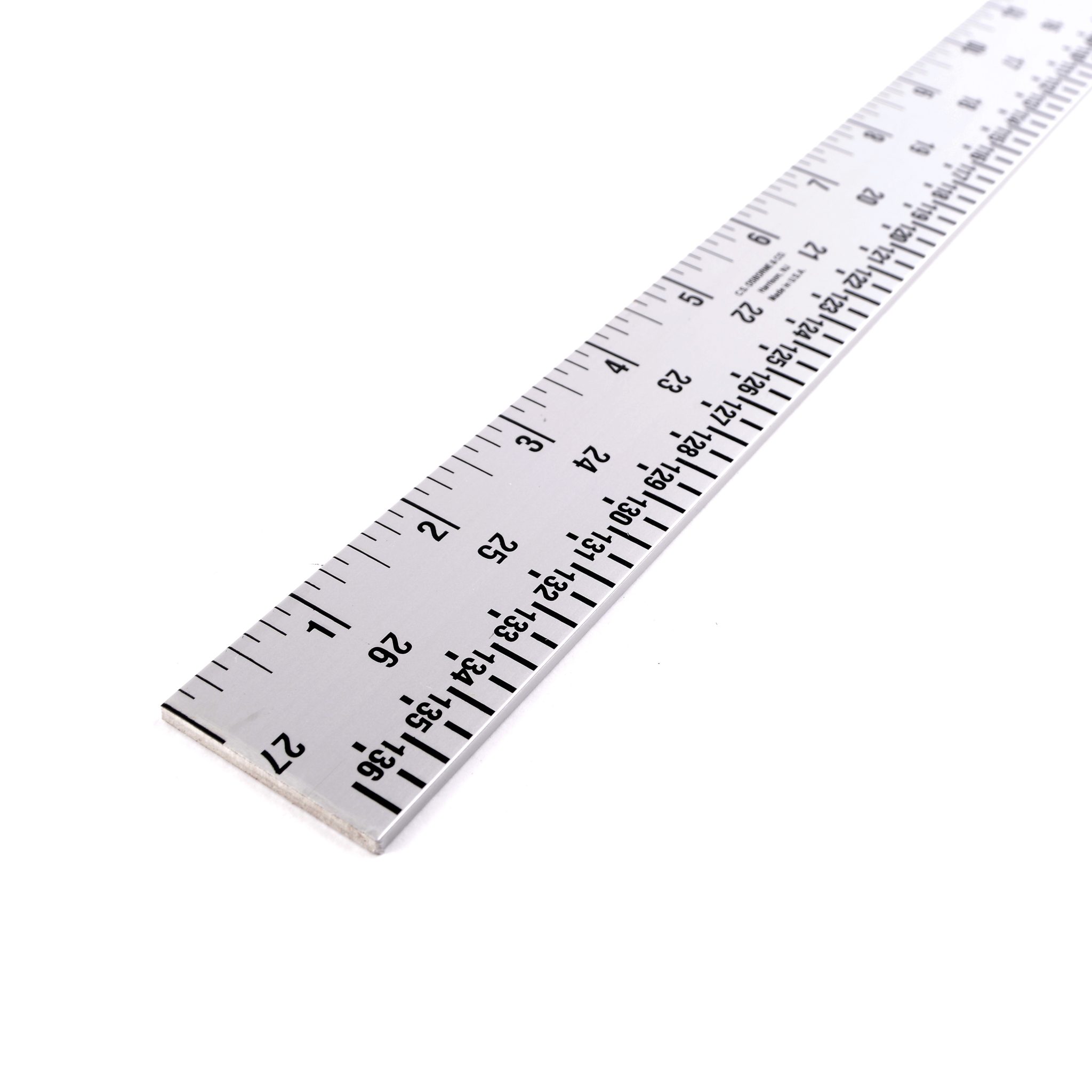 Osborne Aluminum 54” long rule 1 ½” wide Dual marked - Livedale Foam ...