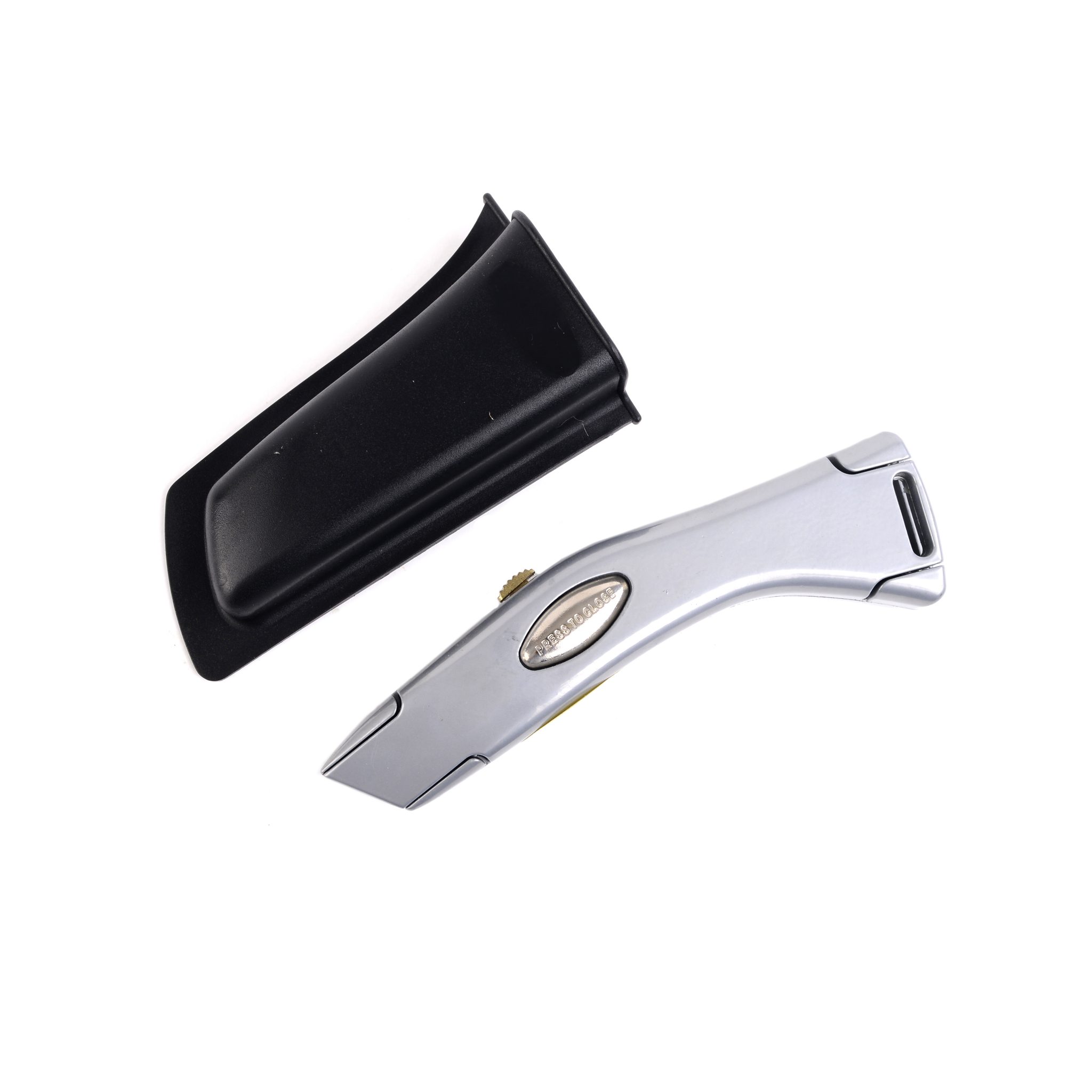 Retractable blade utility knife with holder - Livedale Foam & Sundries Ltd