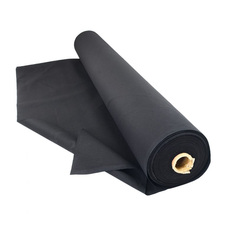 54" Wide Black Poly-Cotton Platform Cloth - Livedale Foam & Sundries Ltd