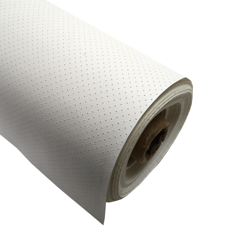 PVC Perforated Headlining White (per mtr) - Livedale Foam & Sundries Ltd