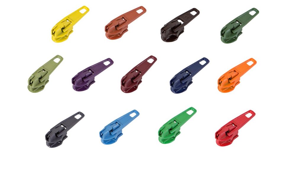 No.3 Coloured Auto-Lock Sliders (bag of 50) - Livedale Foam & Sundries Ltd