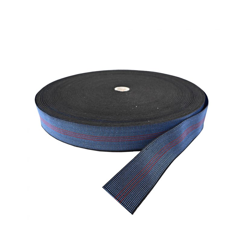 Elasticated seat webbing 50% stretch 100mtr roll - Livedale Foam ...